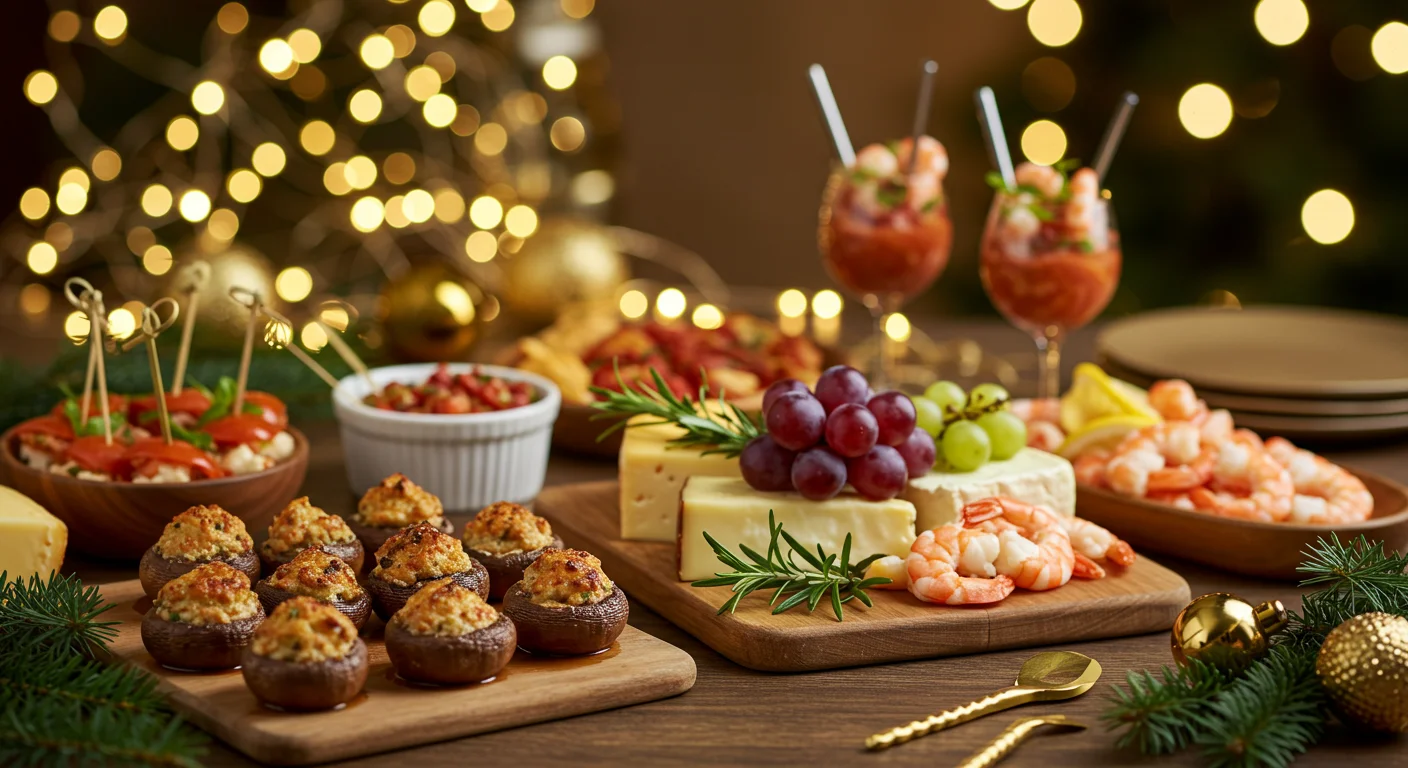 24 Festive Holiday Appetizer Recipes That Impress Everyone 🎄 - Feast Ideas